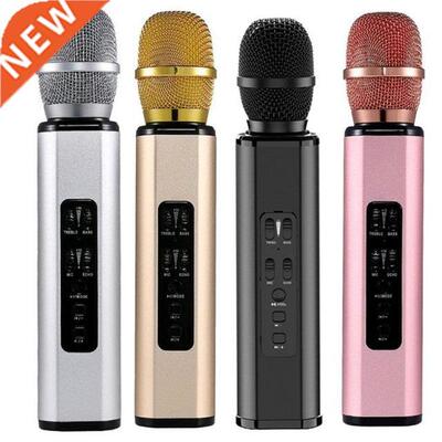 K6 Wireless Bluetooth Microphone Karaoke Mic Handheld Conden