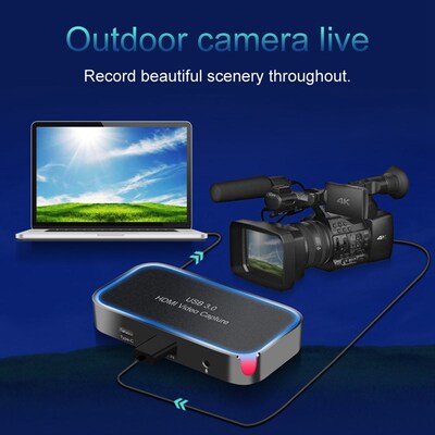 Video Capture Card, OBS Game Live Recording Box 1080P Highly