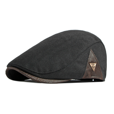 Fashion Autumn Beret Hat Men Retro Newsboy Ivy Flat Cap Herr