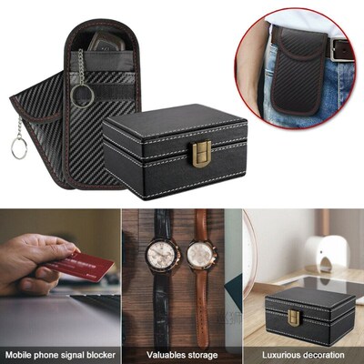 Anti Theft Faraday Box RFID Security Key Fob Protector Radia