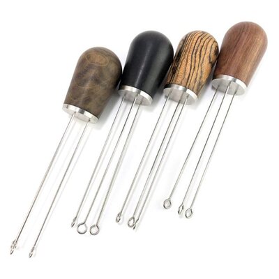 2022 New 1Pc Solid Wood handle Needle Coffee Tamper 58MM 51m