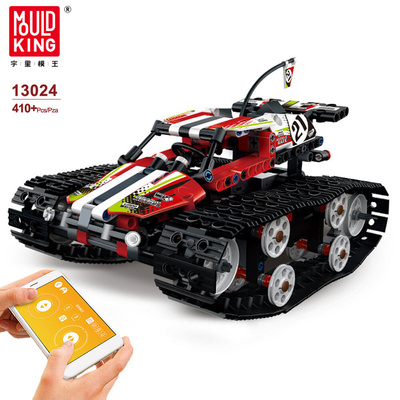 Mould King City APP Technical RC Stunt Car MOC Bricks Speed