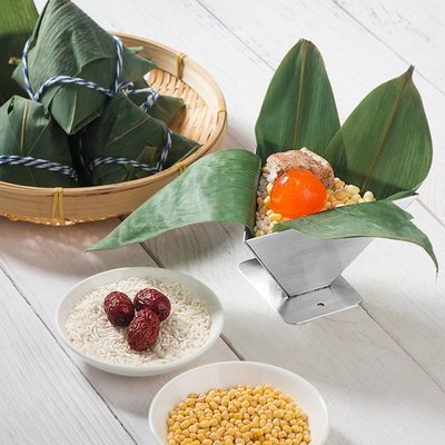 Stainless Steel Sticky Rice Dumpling Mold Non-stick Triangul