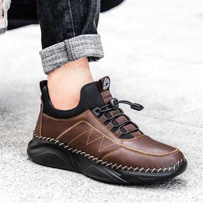Men Lether Csul Shoes High Qulity Genuine Lether Light