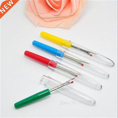 (1Pack)=4Pc Plastic Handle Craft Thread Cutter Seam Ripper S