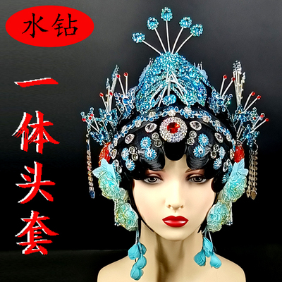 戏剧京剧豫剧花旦头饰戏曲头饰3