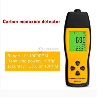 Portable CO Gas Analyzer Mini Carbon Monoxide Meter Tester G
