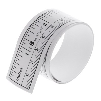 1Pc 90cm Self Adhesive Metric Measure Tape Vinyl Ruler 适用