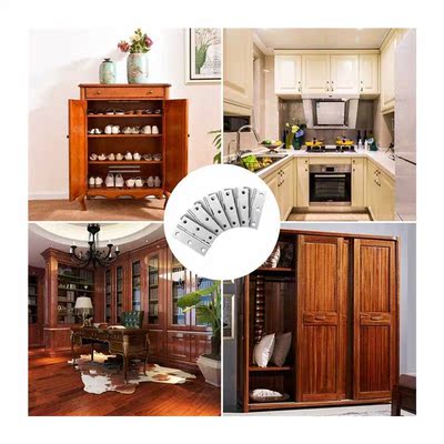 24 PCS 66mm Timber Door Hinges Stainless Steel Hinges for In