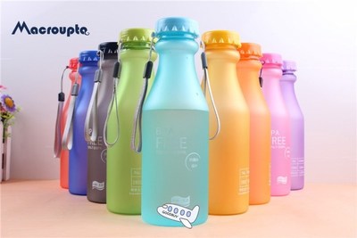 Candy Colors Unbreakable Frosted Leak-proof Plastic kettle 5