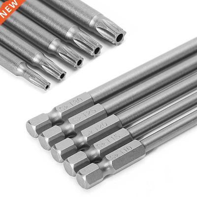 5 Pcs 150mm T10-T30 Long Torx Electric Screwdriver Drill Bit