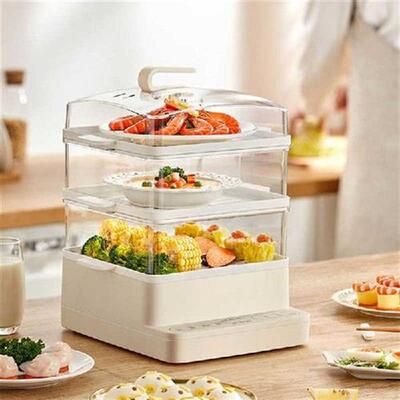 Food Steamer Multifunction Electric Food Steamer 3 Tier 18L