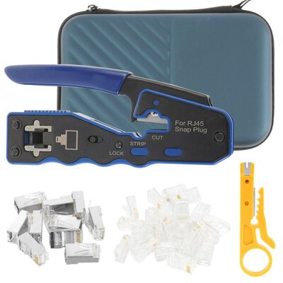 RJ45 crimper network tools pliers cat5 cat6 cat5e rj11 8P 6P