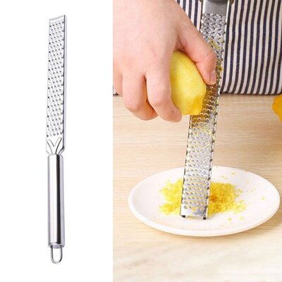 Citrus Lemon Zester & Cheese Grater-Parmesan Cheese, Lem