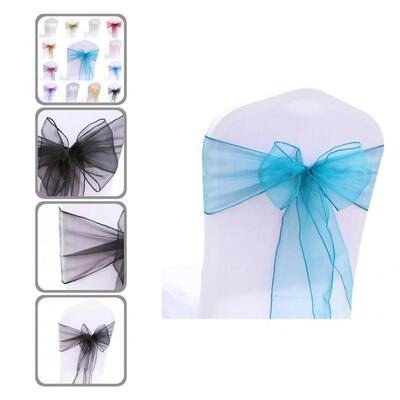 2021 Hot Multi Colors 40Pcs Fashion Organza Sashes Ribbon