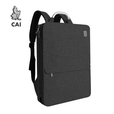 CAI Waterproof 14 inch Laptop Backpack Men Women  Large Cap