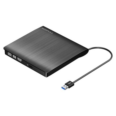 External CD DVD Drive USB 3.0, Premium Portable DVD/CD ROM