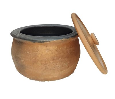 Earth Handmade Medium Casserole 4-6 Personality Cover Gift