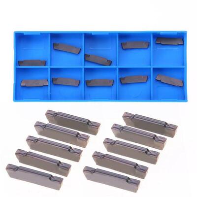10pcs MGMN200-G LDA Carbide Inserts Lathe Turning Grooving C