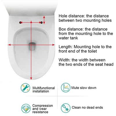 Toilet Seats Bidet Cover Durable Universal Many Model Conven