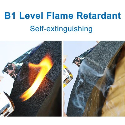 200*50cm 5/7/10mm Car Sound Mat Proofing Deadener Heat Noise