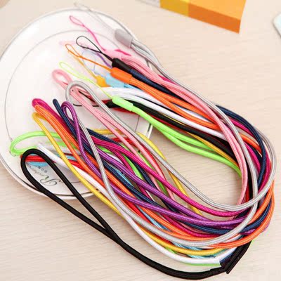 50-100PCS long Nylon Lanyard Cell Phone Hanging Strap Mobile