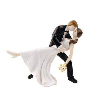 2022 Cake Toppers Dolls Bride and Groom Figurines Funny