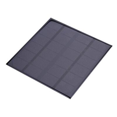 DC Output 3W 6V Solar Panel Monocrystalline Silicon Solar