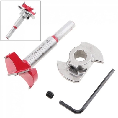 35MM  Carbide Tipped Hinge Cutter Wood Positioning Drill