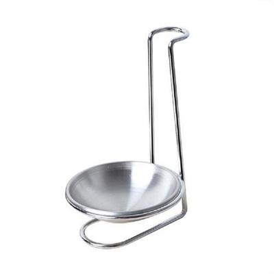 1PC Stainless Steel Standing Soup Ladle Holder Spoon Rests