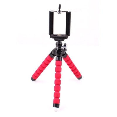 Mobile Phone Holder Flexible Octopus Tripod Bracket for Mobi