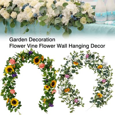 Flowers Garland Plants Artificial Flower Hanging Garden