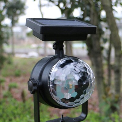 3 Pcs LED Beads Solar Lamps Solar Powered Projection Lamp La