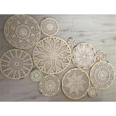 1 Set DIY Tapestry wall Hanging Lace Dream Catcher Set