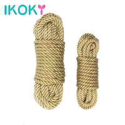 IKOKY 5m 10m SM Bondage Rope Erotic Products Soft Cotton Rop