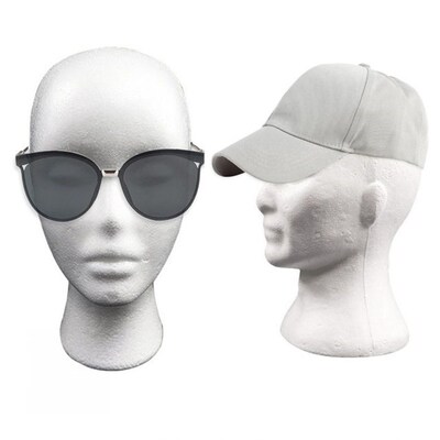 Foam Head Dummy Female Head Model Mannequin Polystyrene Styr