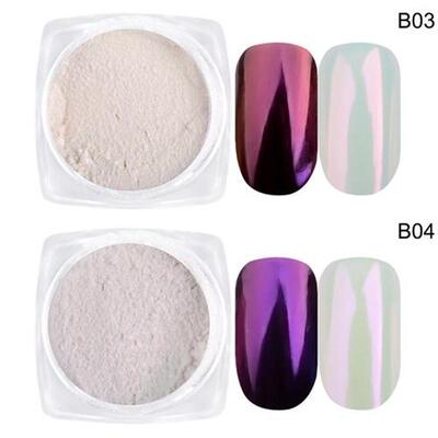 Mermaid Powder Nail Art Glitter Shimmer Mirror Pigment Auror
