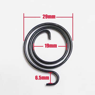 10pcs Flat Coil Springs For Door Handles 2.5 Turns