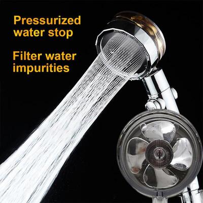 RecabLeght Shower Head 360°Rotated Rainfall High Pressur