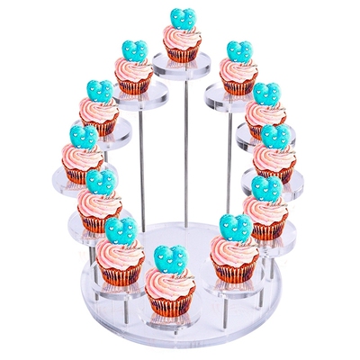 Cupcake Stand Acrylic Display Stand for Jewelry Cake