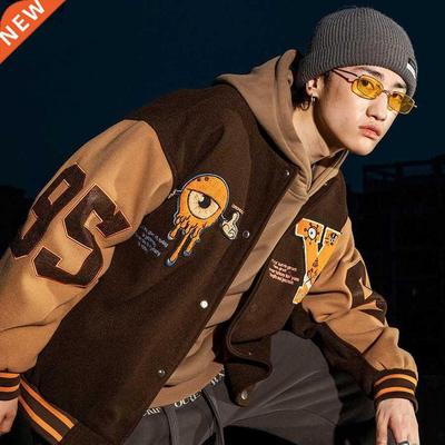 hiphop jacket men and women autumn and winter coat casual ha