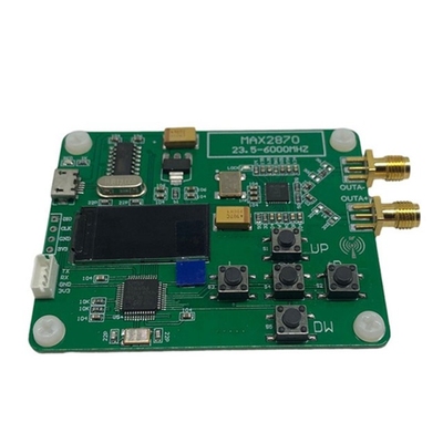 RF Power Amplifie 23.5-6000Mhz RF Signal Source Max2870 0.96