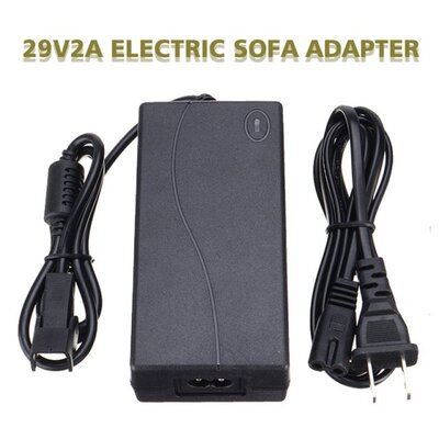 29V 2A DC 2PIN Electric Recliner Sofa Chair Adapter Transfor
