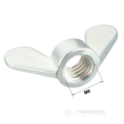5pcs/lot M4,M5,M6,M8,M10 Wing Nuts Zinc Plated Butterfly Nut