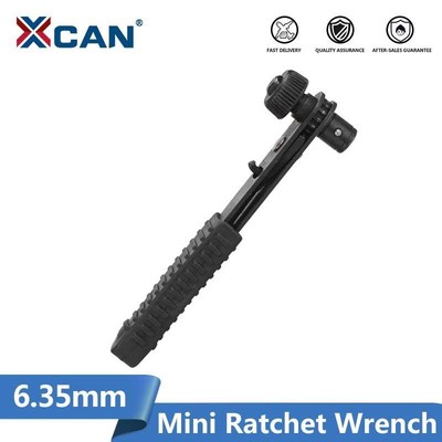 XCAN Mini Rapid Ratchet Wrench 6.35mm Quick Release Profess