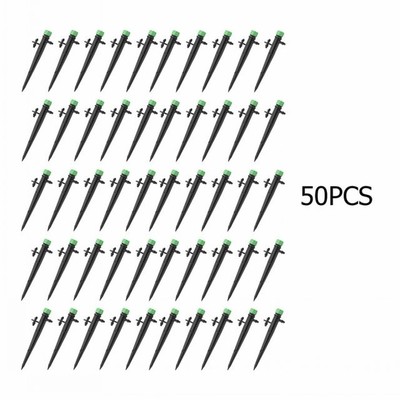 50pcs Adjustable Sprinkler Spray Dripper Drip Emitter 360 De