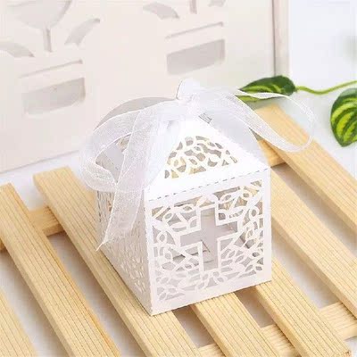 Crossing Candy Dragee Boxes Angel Gift Box for Baby Shower