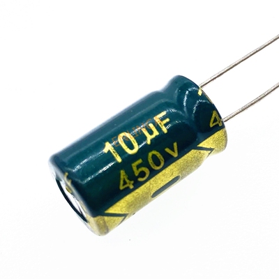 110pcs/lot 450v 10uf 450v10UF Aluminum Electrolytic Capacito