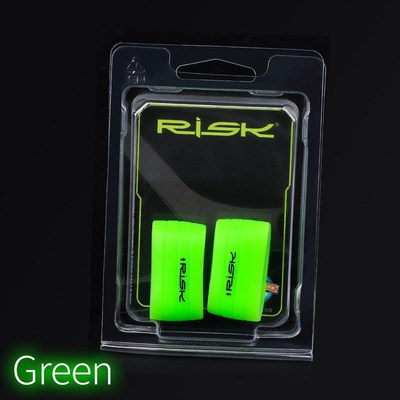 1 Pair Risk Bike Handlebar Tape Silicone Fixed Ring Fixing L