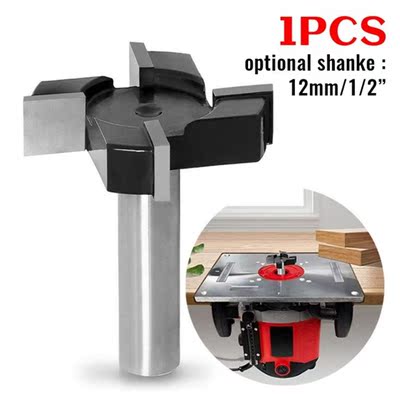 CNC Spoilboard Surface Router Bit Carbide Planer Wood Cutter
